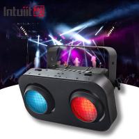 China 200W 2 Eyes COB Warm White Stage Light 2in1 Outdoor Audience Blinder Effect LED Stage Light for sale