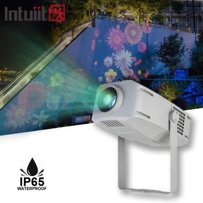 China Outdoor Gobo Projector 400w Advertisement Projector Rotating Led Waterproof IP65 Logo Gobo Projector Light for sale
