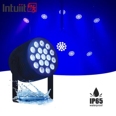 China Outdoor Waterproof 18*20W RGBWA+UV Led Par Light Led Uplights for sale
