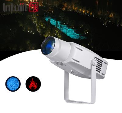 China 400W RGBW LED Dynamic Water Ripple Light Pattern Atmosphere Lamp Outdoor Waterproof IP65 Projection Light for sale
