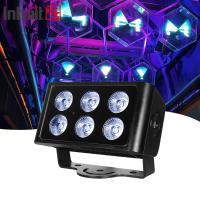 China 6x5W Outdoor Waterproof DMX512 RGBW Floodlight LED Villa Courtyard Building Bridge Project Landscape Lighting Color Floodlight for sale
