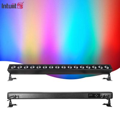 China Ip65 Waterproof 16x5w Linear Led Outdoor Wall Wash Lamp Rgbw Wall Washer Light for sale