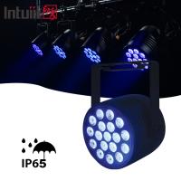 China High Bright Waterproof Led Par Light IP65 Led Rgbwauv 18*20w Outdoor Par DMX for Park Scenic Stage Event Show Lighting for sale