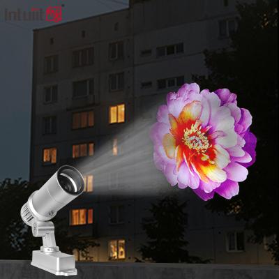 China 60W HD Bright Commercial Advertising Light Logo Gobo Projection Lamp Outdoor LED Projector Light for sale