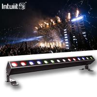 China DMX512 14*10w RGBW 4in1 Pixel Led Wall Washer Bar IP65 Waterproof Dj Wedding City Events Stage Outdoor Led Wash Light for sale