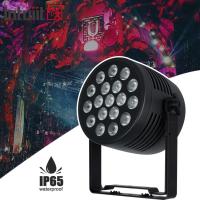 China 18x20w Led Par Light bar Rgbwa Uv 6in1 Aluminum Dmx Stage Light for Wedding Dj Party Disco Club for sale