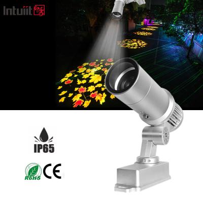 China 60w IP65 logo Projector Lamp Gobo Light Outdoor Rotating Professional Advertising Lights for sale