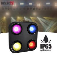 China 4x90w DMX512 Controlled RGB LED Stage Lighting Waterproof Blinder Light with Aluminum Body IP65 for sale