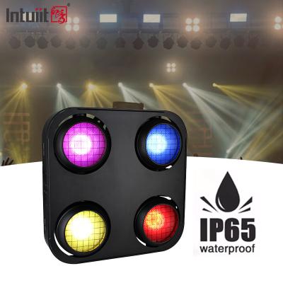 China 4x90w DMX512 Controlled RGB LED Stage Lighting Waterproof Blinder Light with Aluminum Body IP65 for sale