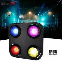 China Blinders Waterproof 4 Eyes Stage Blinder Light 4x90w Dmx512 Led Audience Cob Blinder Light for sale