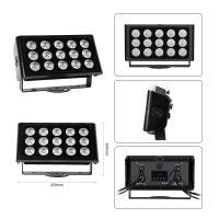 China Outdoor RGBW LED Wash Light 15x5W 4in1 Waterproof IP65 DMX512 Stage Flood Lighting for Event Wedding Party Performance for sale