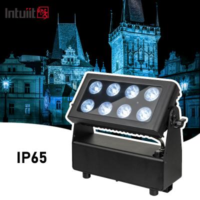 China 8x15W RGBW Waterproof Event Wash DMX Battery Powered LED Stage Light Wireless Battery Uplight for sale