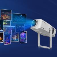 China 200W Waterproof Ip65 Outdoor Indoor Custom Advertising Gobo Led Zoom logo Projector Light for sale