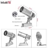 China Customizable 60W LED Gobo Logo Projector Outdoor IP65 Rotating Advertising Projection Light for Restaurant Bar Street Shop for sale