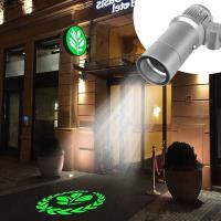 China Logo Gobo Projector Advertising Lights 60W LED Sign Wall Projection Lamp Outdoor Waterproof IP65 HD&Bright for sale