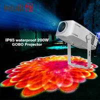 China Outdoor Waterproof 200W LED Gobo Projector for Event Party Customized Logo Light for sale