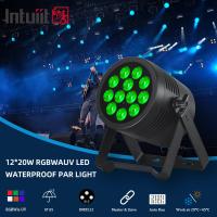 China IP65 LED Par Light Waterproof IP65 Rated Outdoor 12x20W RGBWA-UV 6in1 Stage Light DMX512 for sale