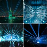 China IP66 Waterproof 100W CMY Laser Moving Head Light Ultra Narrow 0.8 Degree Beam Angle Outdoor Stage Lighting DMX512 for sale
