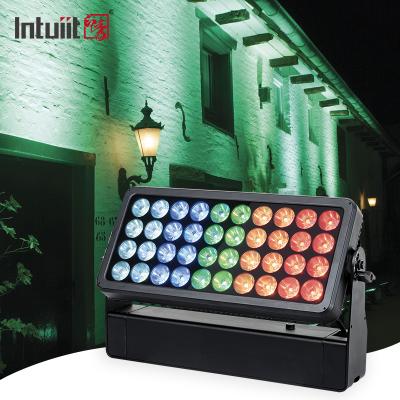 China IP65 40x10W RGBW LED City Stage Light Outdoor Building Projection Flood Architectural Lighting for sale