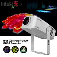 China Outdoor IP65 Waterproof Led 200W Gobo Effect Light Colorful Logo Projector Park Led Lights for sale