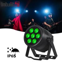 China 7*20W 6in1 LED Exterior Outdoor IP65 Waterproof RGBWA-UV DMX 512 Control Par Light for sale