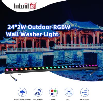 China 24*2W Led Wall Washer Light Ip65 Led Wall Washer Light for sale