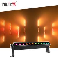 China IP20 Stage Event Party Wedding 12x2W RGBW DMX Battery Powered LED Wall Washer Uplight for sale