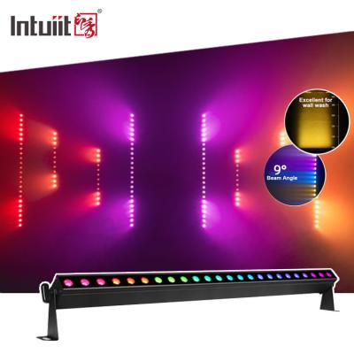 China High Quality 24X2W Battery Powered Rgbw 4In1 Dmx512 Stage Light Led Wall Washer for sale