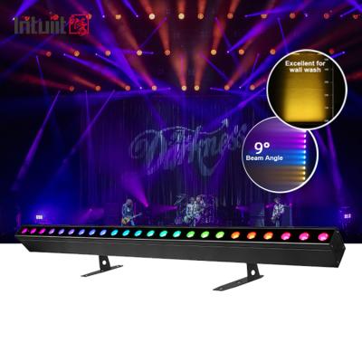 China Indoor Use 24x2W RGBW Led Wall Washer Light for Wedding DJ Party High Brightness Uplights for sale