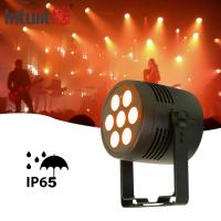 China 7x20w IP65 DMX512 Stage Bar Party Lights Rgbwa-uv 6in1 Led Par Can Light Dj Disco Party for sale