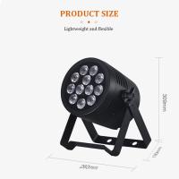 China Professional IP65 Waterproof LED Par Light 12x20W RGBWA+UV 6in1 DMX512 Stage Wash Light for Outdoor Wedding Party Event DJ Disco for sale
