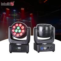 China Event Show Stage Lighting Equipment DMX Beam RGBW 12x8w Led Wash Moving Head Light for sale