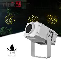China 100w Custom Gobo Projector Ip65 High Brightness Advertising Led Outdoor Christmas Gobo Logo Projector Advertising Lights for sale