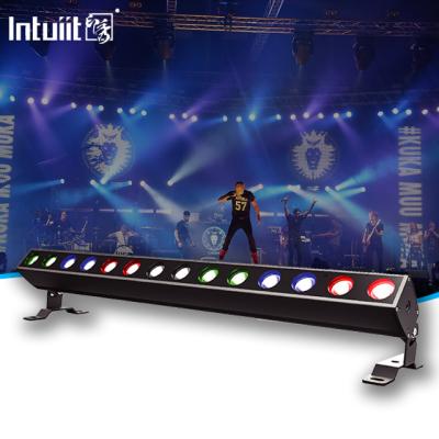 China Hot Selling DMX Effect Pixel Bar Color Changing Wash Bar 14pcs 10w Led RGBW 4in1 Wall Washer Lighting for sale