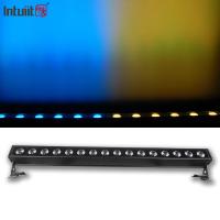 China 16*5W Led Wall Washer Light Rgb Dmx IP65 Aluminium Housing Outdoor Waterproof Wall Wash Lighting DMX512 Outdoor Building Lighting for sale