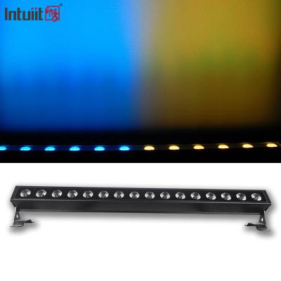 China 16*5W Led Wall Washer Light Rgb Dmx IP65 Aluminium Housing Outdoor Waterproof Wall Wash Lighting DMX512 Outdoor Building Lighting for sale