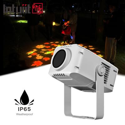 China Outdoor Gobo Projector 100w Advertisement Projector Rotating Led Waterproof IP65 Logo Gobo Projector Light for sale