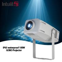 China Outdoor 100W Decorative Blue Dynamic Water Wave Light Led Ocean Stage Ripple Lamp Advertisement logo Gobo Projector for sale
