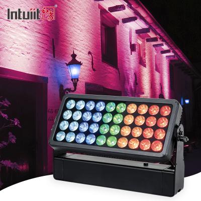 China 40x10W RGBW 4In1 Waterproof Event Wash DMX LED Stage Light Uplight IP65 Outdoor Hotel Spotlights for sale