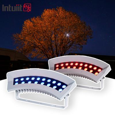 China Professional RGBW LED Building Tree Flood Light Waterproof IP65 DMX512 LED Floodlight for Outdoor Facade Lighting 36W for sale