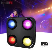 China 4X90W 4 Eye Led Cob Blinder Light Amber Warm White 2In1 Ip65 Waterproof Led Stage Light for sale