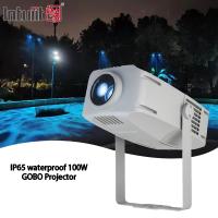 China 100W Water Wave Effect Ocean Ripple Lights Outdoor IP65 Led Gobo Projector for Advertising Building with Water Wave Light for sale