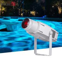 China 400W Outdoor IP65 LED Logo Gobo Projector Light Water Wave Effect for Advertising Weather Resistant for sale