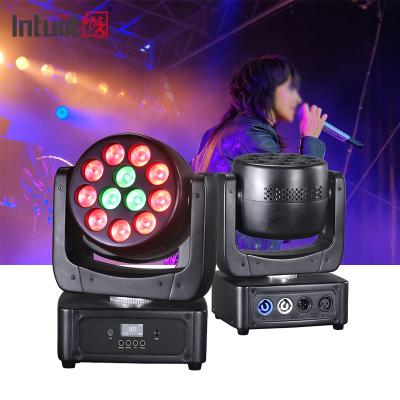 China 12*8W Moving Head LED DJ Light RGBW Wash Beam DMX512 Sound Activated Stage Lighting for Weddings Disco Parties for sale