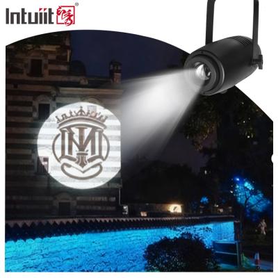 China 60W Logo Gobo Projector Advertising Lights LED Sign Wall Projection Lamp Outdoor Waterproof IP65 for sale