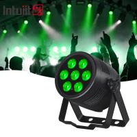 China Outdoor Waterproof LED Par Lights 7x20W RGBWA UV 6in1 LED Light DMX Control Stage Light DJ Equipment Disco Lighting for Party, Club, Bar, Wedding, Halloween Decorations for sale