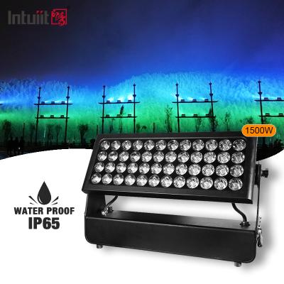 China 1500W RGBW 4IN1 IP65 LED Wall Washer Light DMX Stage Wash Lighting Outdoor City Color for sale