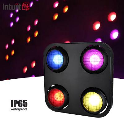 China Led Amber Warm White 4x90w Four Eye Blinders for Stage bar Night Club Disco Strobe Audience Blinder Light for sale