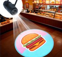 China 40W Logo Projector Lights Custom GOBO projectors for Store Business for Shop Advertising and Wedding for sale