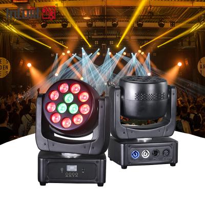 China Mini 12x8W Led Rgbw Light Dmx Dj Disco Party Club Lighting Effect Equipment Lamp Stage Moving Head Light for sale